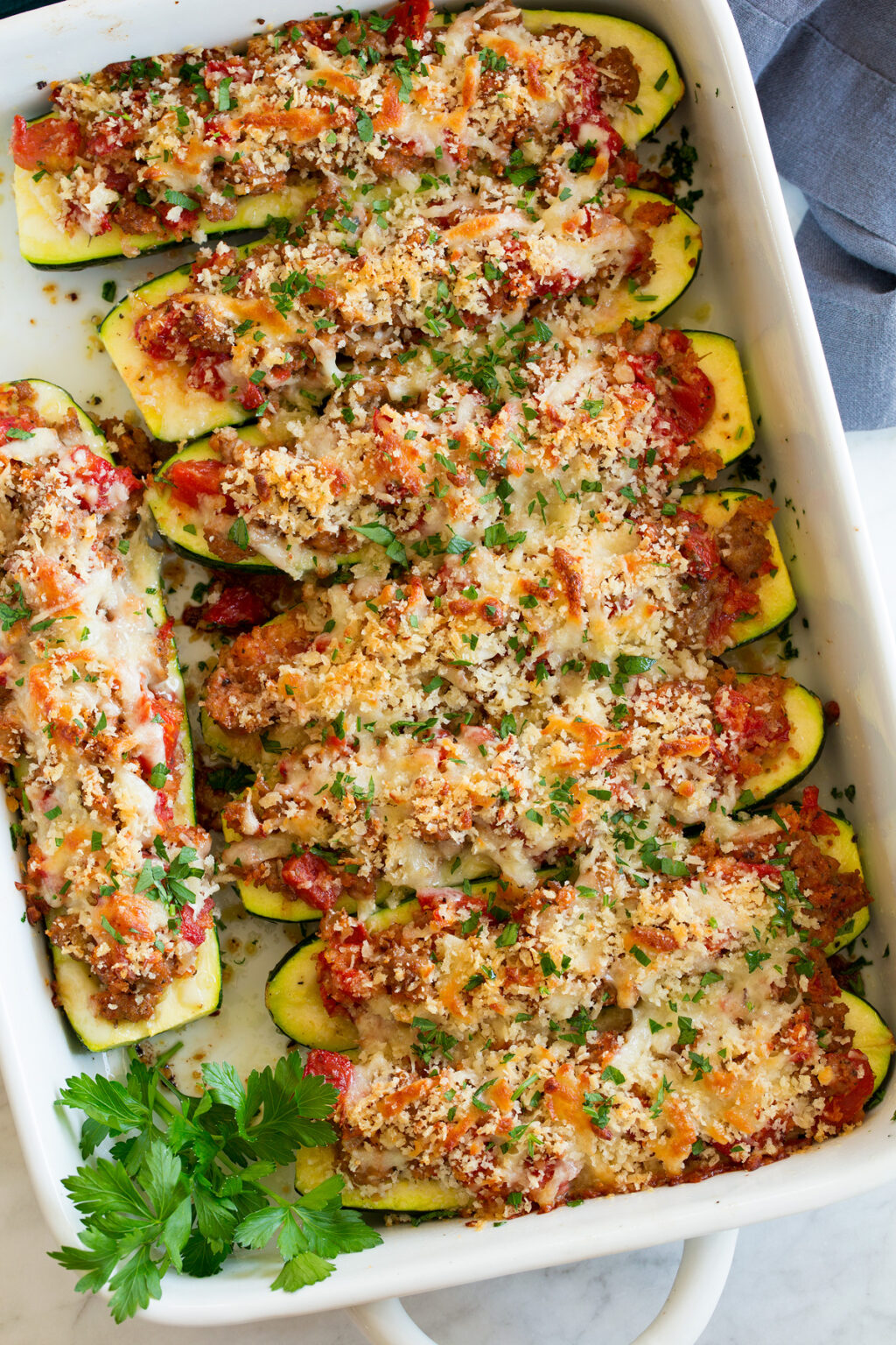 Zucchini Boats (+5 More Zucchini Boat Recipes) - Cooking Classy