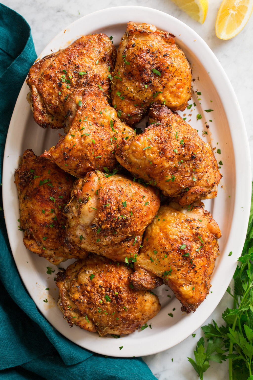 Baked Chicken Thighs - Cooking Classy