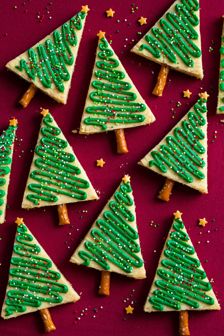 Christmas Tree Cookies - Cooking Classy