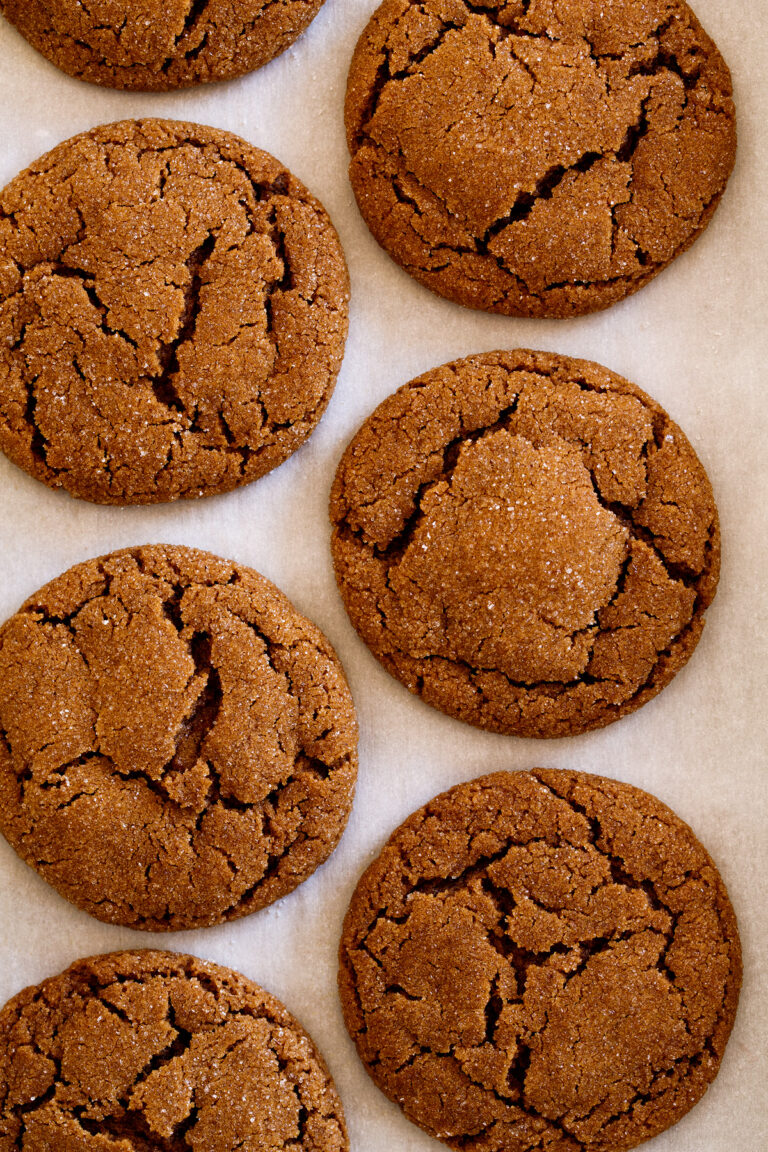 Molasses Cookies - Cooking Classy