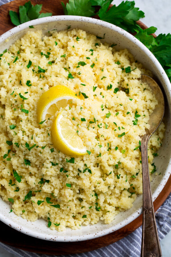 Lemon Couscous Recipe - Cooking Classy