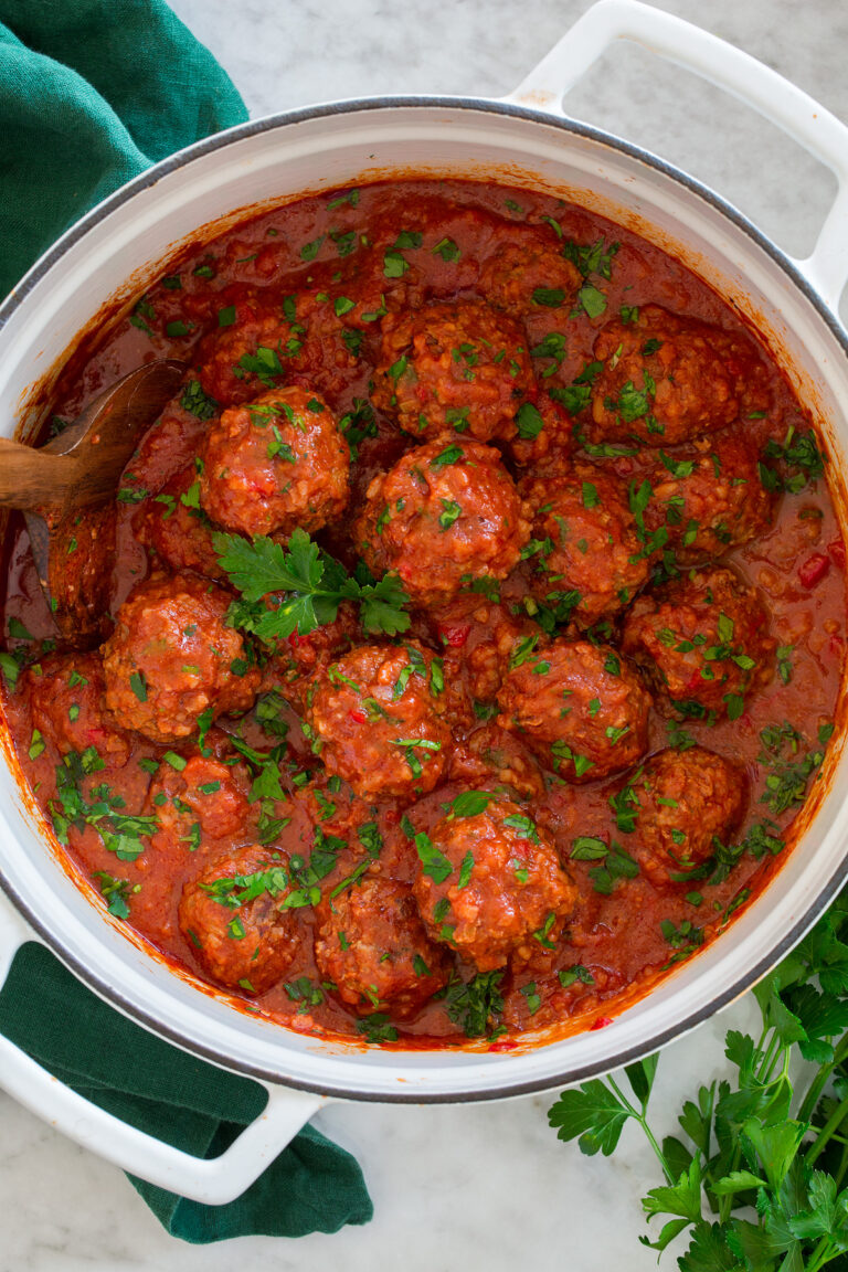 Porcupine Meatballs {The BEST!} - Cooking Classy