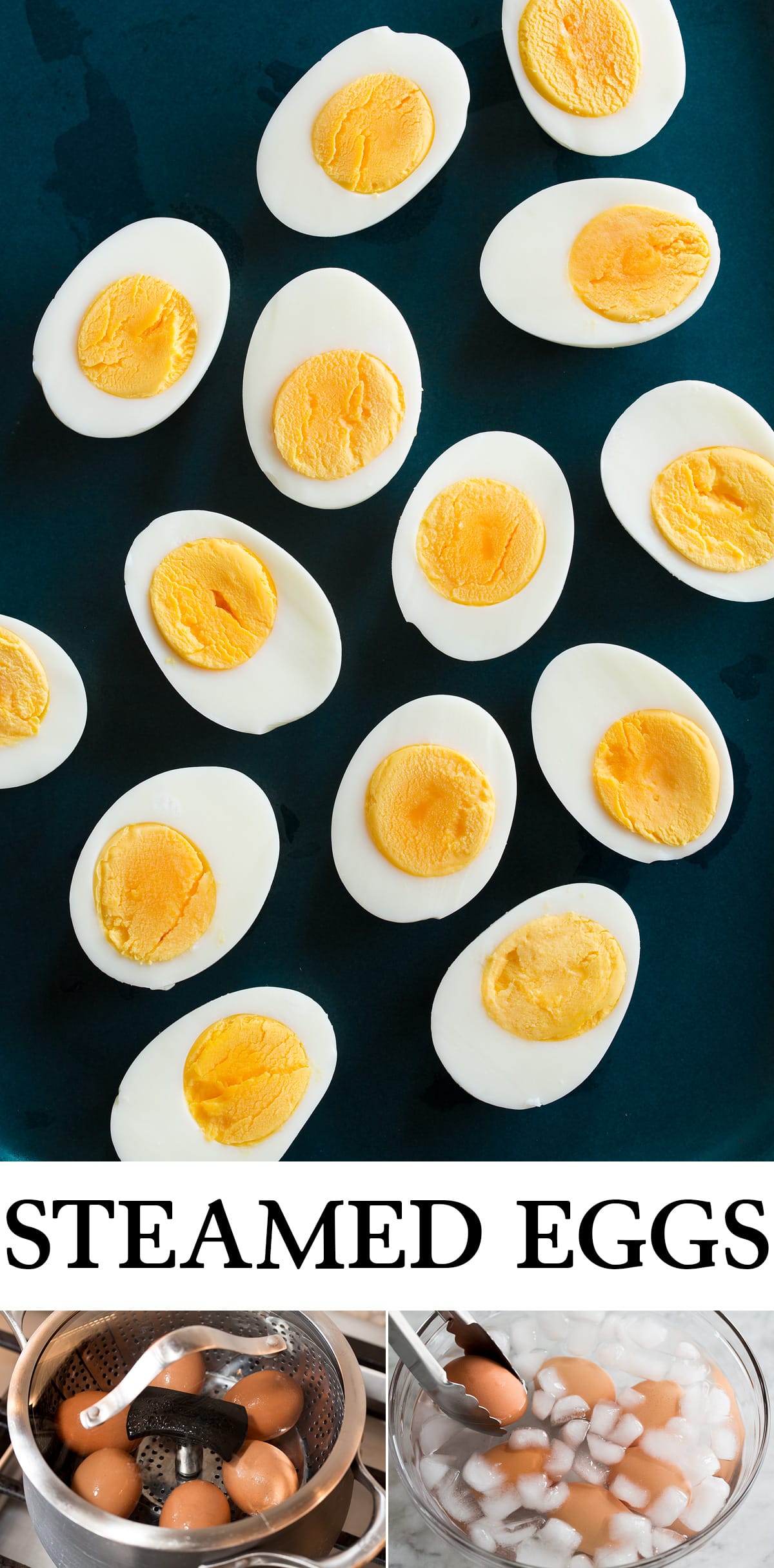 How to Steam Hard Boiled Eggs