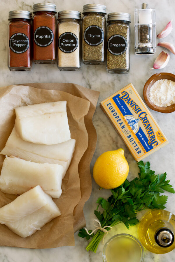 Lemon Butter Cod Recipe - Cooking Classy