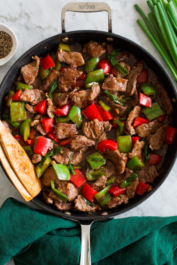 Pepper Steak Recipe - Cooking Classy