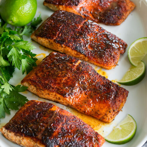 Blackened Salmon - Cooking Classy