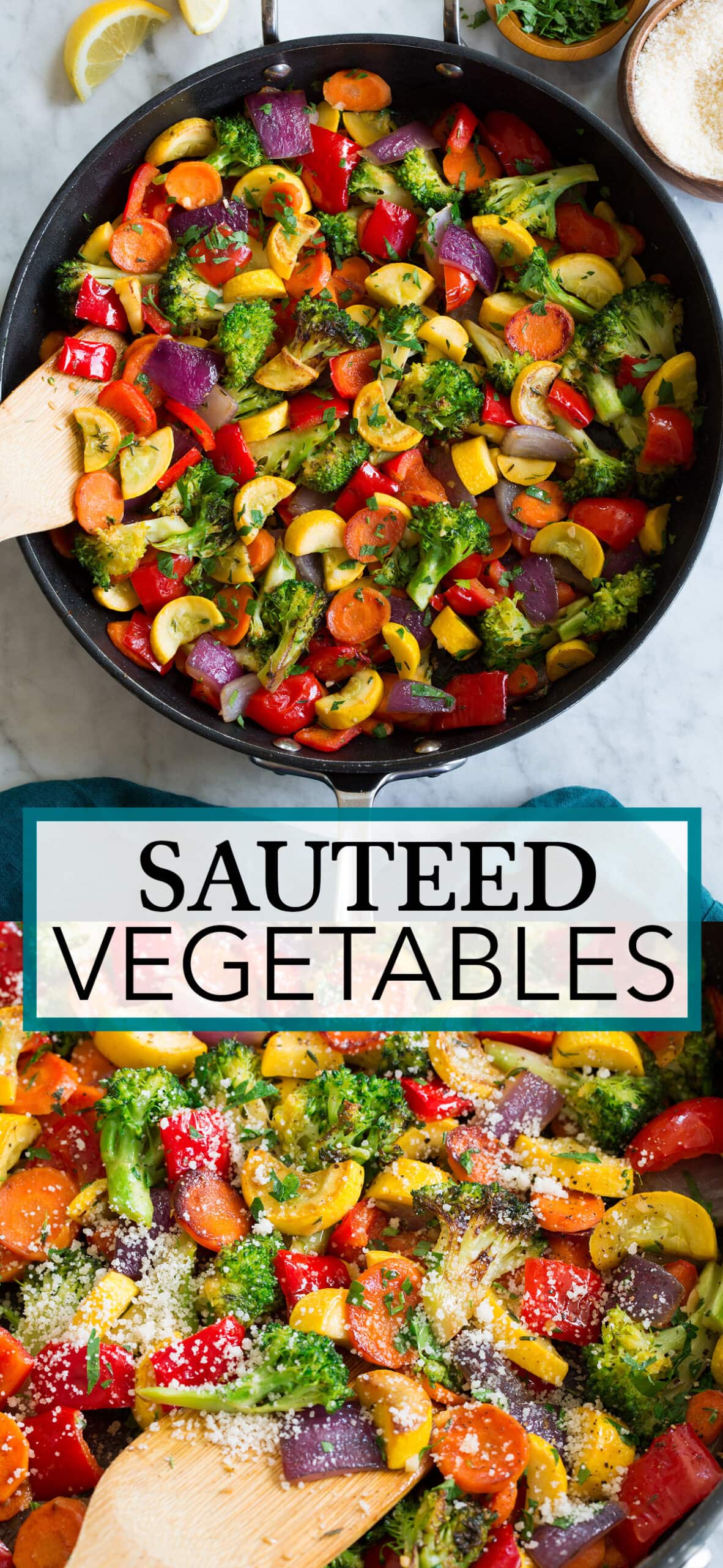Sauteed Vegetables - Cooking Classy