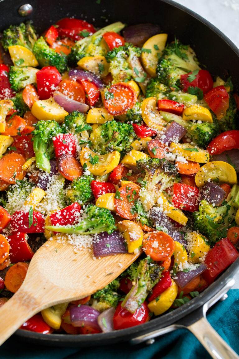 Sauteed Vegetables - Cooking Classy