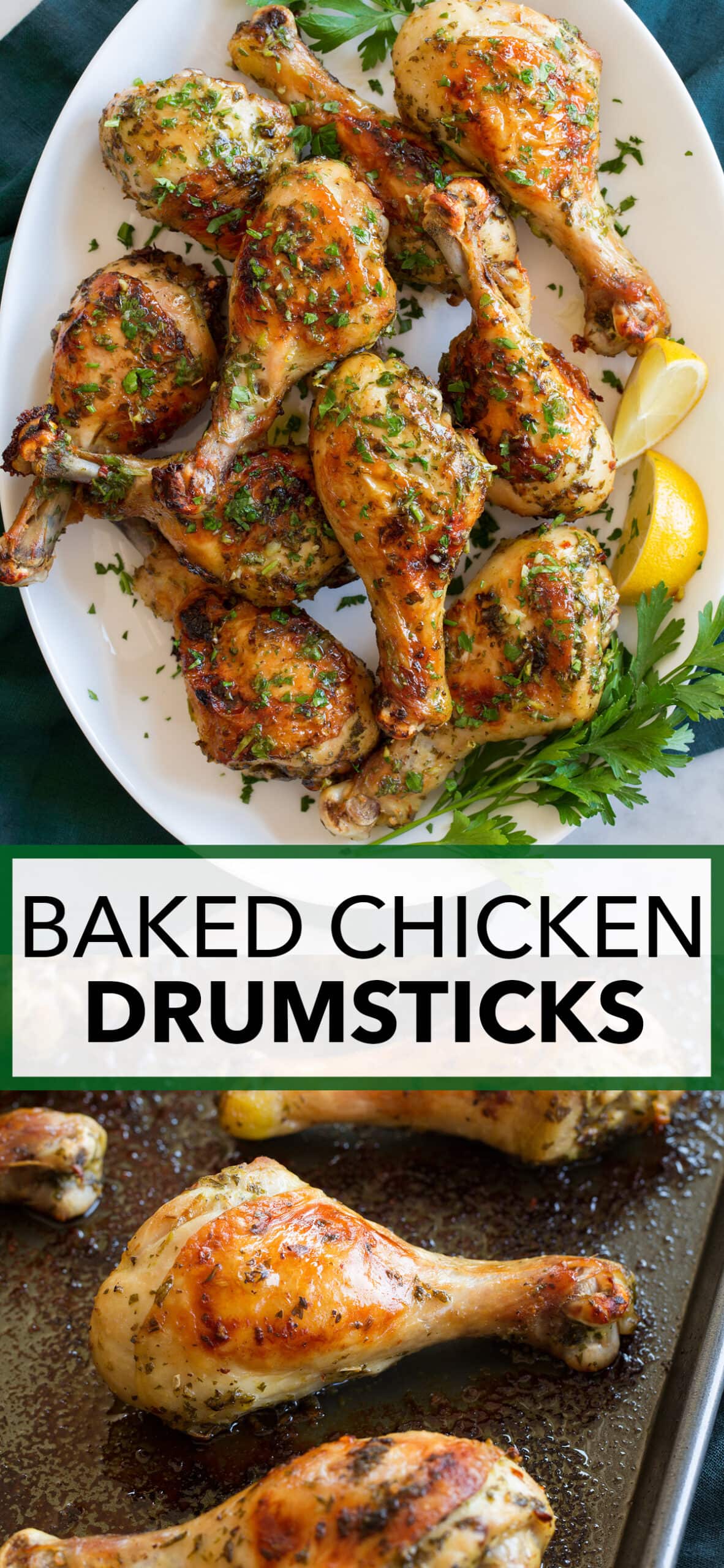 Baked Chicken Legs (Drumsticks) - Cooking Classy
