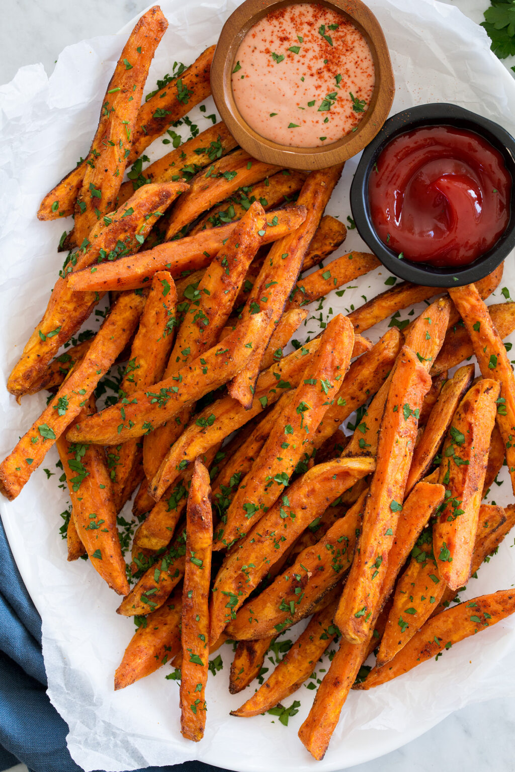 Baked Sweet Potato Fries - Cooking Classy