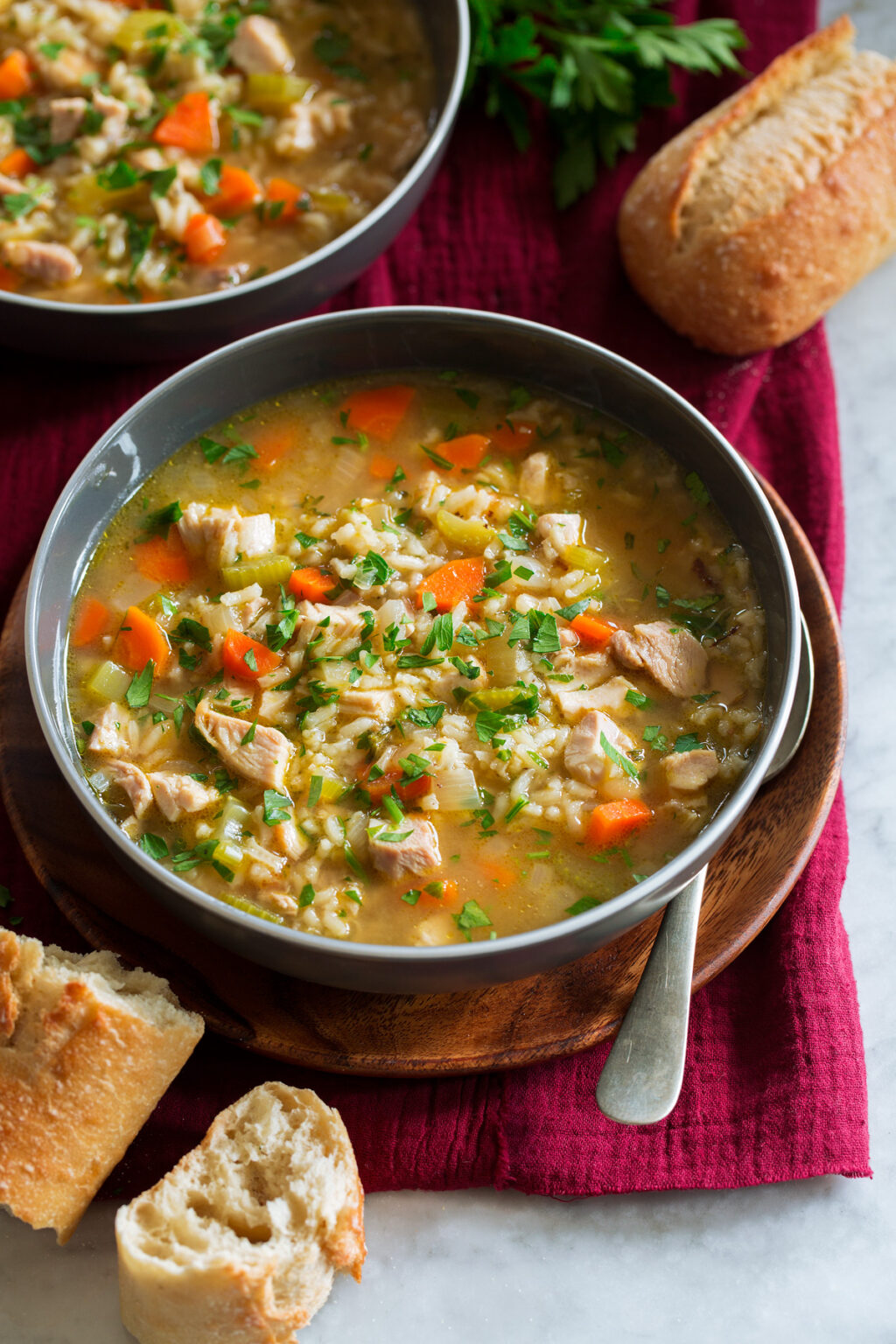 Chicken and Rice Soup - Cooking Classy