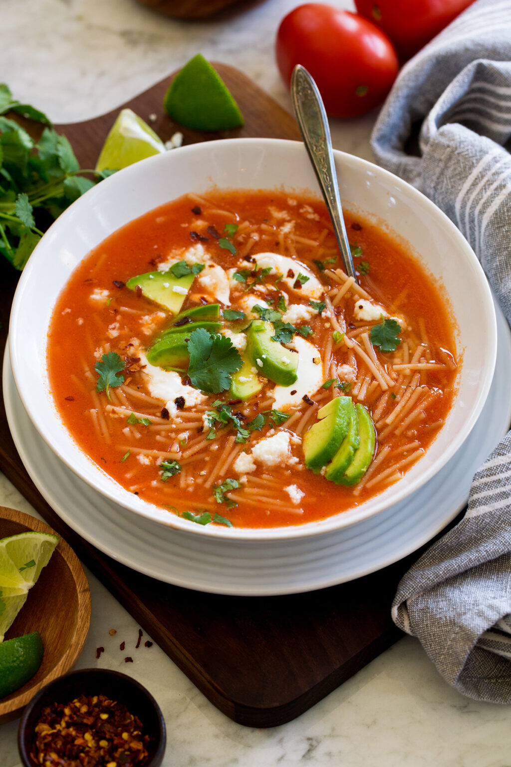 Sopa de Fideo Recipe - Cooking Classy