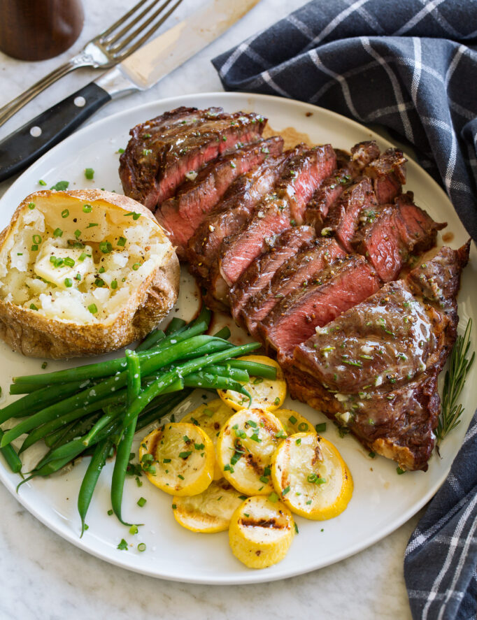 How to Cook Steak {Pan Seared with Garlic Butter} - Cooking Classy