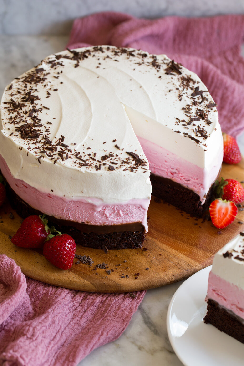 Homemade Ice Cream Cake - Cooking Classy