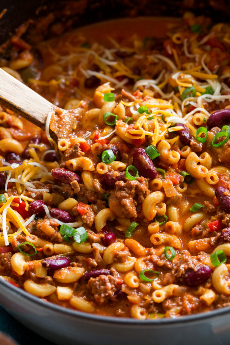 One Pot Chili Mac - Cooking Classy