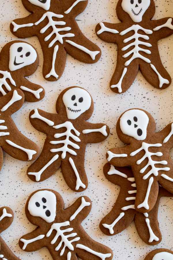 Skeleton Gingerbread Cookies - Cooking Classy