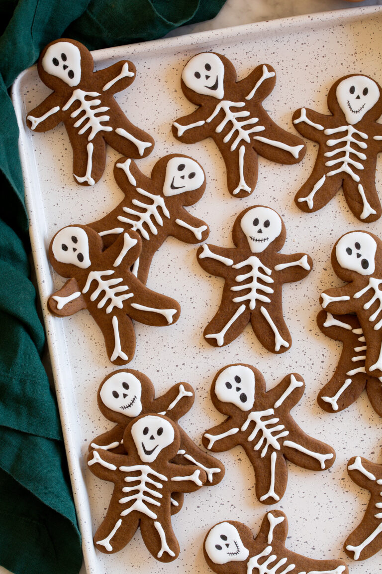 Skeleton Gingerbread Cookies - Cooking Classy