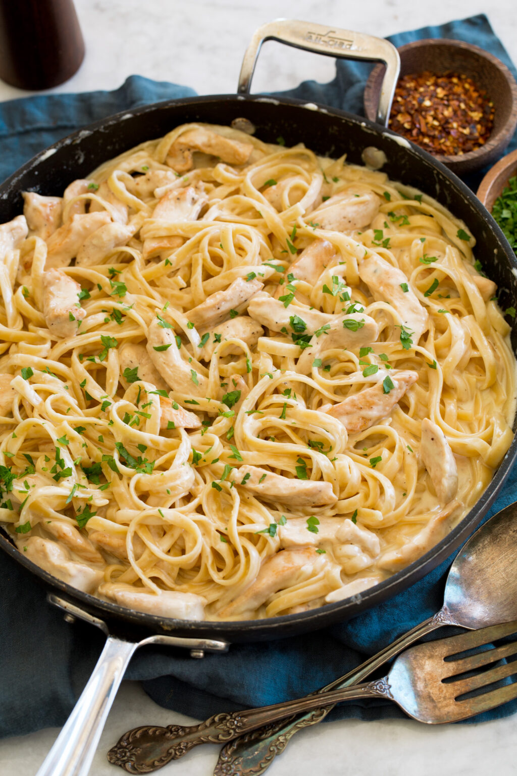 Chicken Alfredo - Cooking Classy