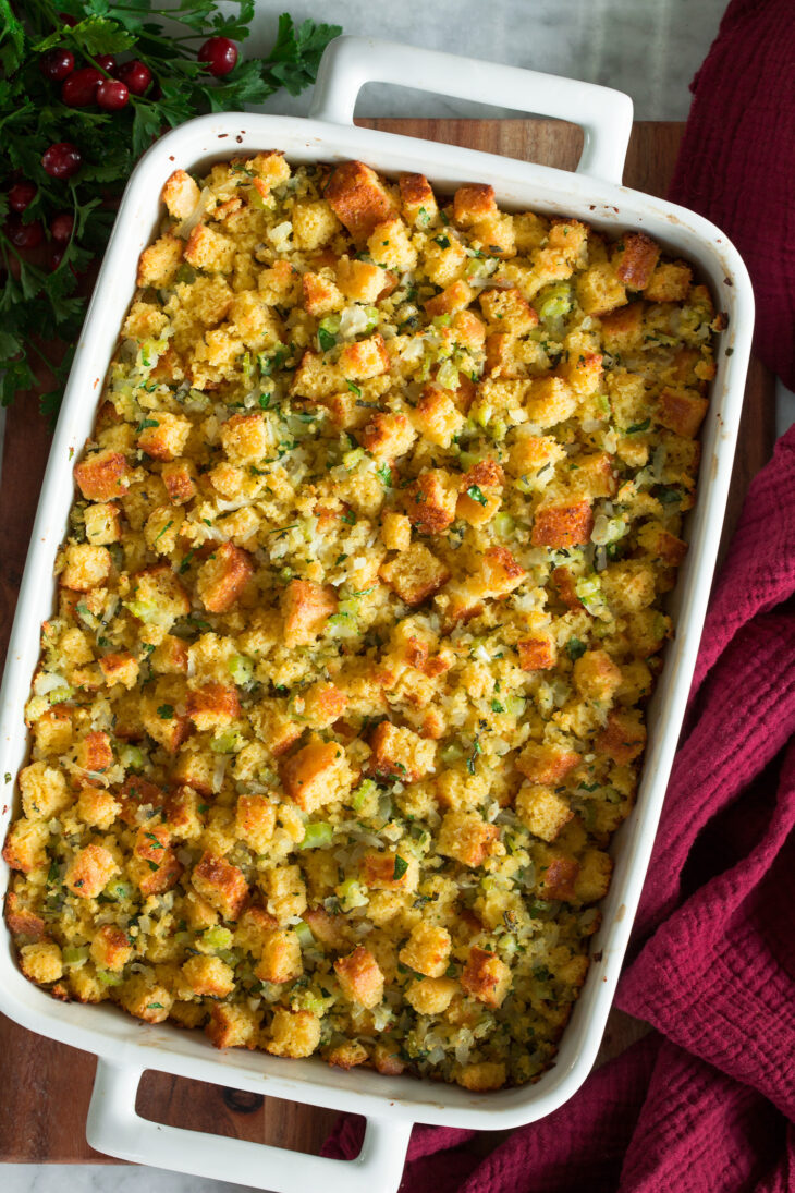 Cornbread Stuffing Recipe - Cooking Classy
