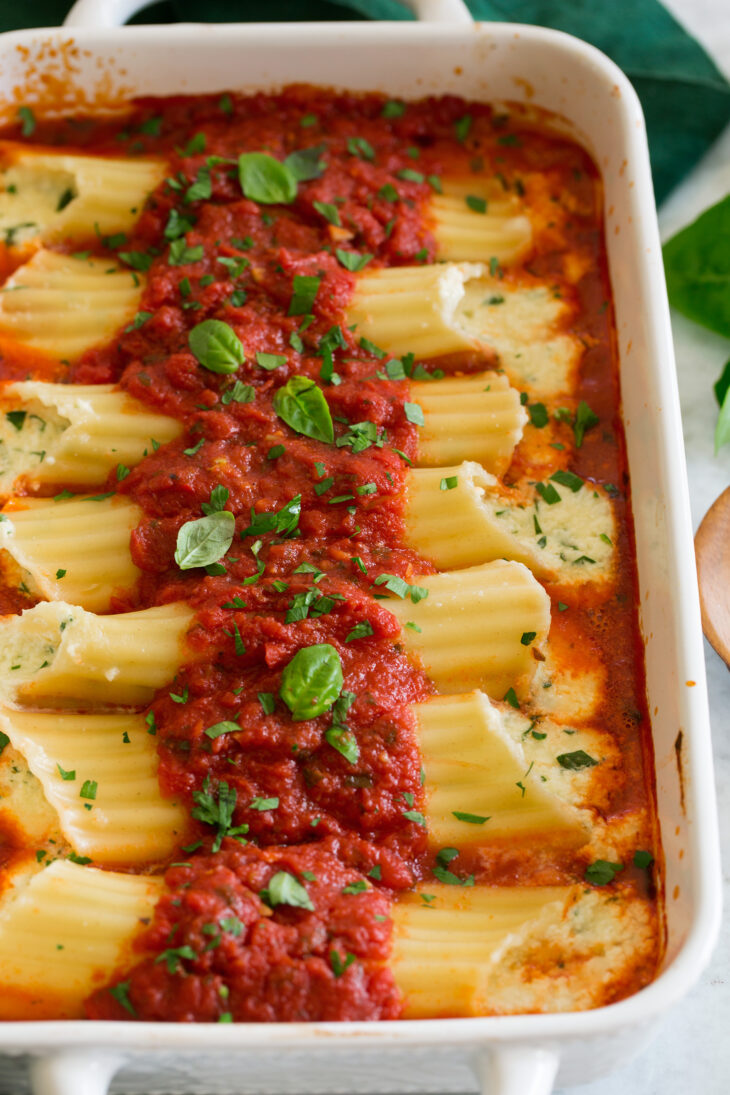 Manicotti - Cooking Classy