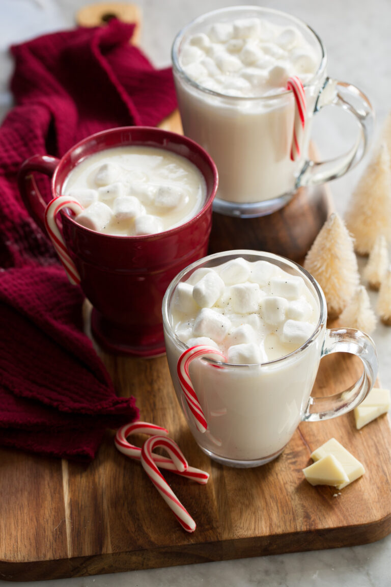 White Hot Chocolate - Cooking Classy