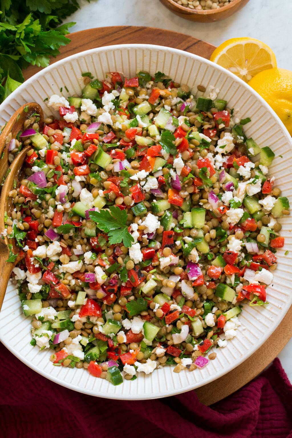 Lentil Salad - Cooking Classy
