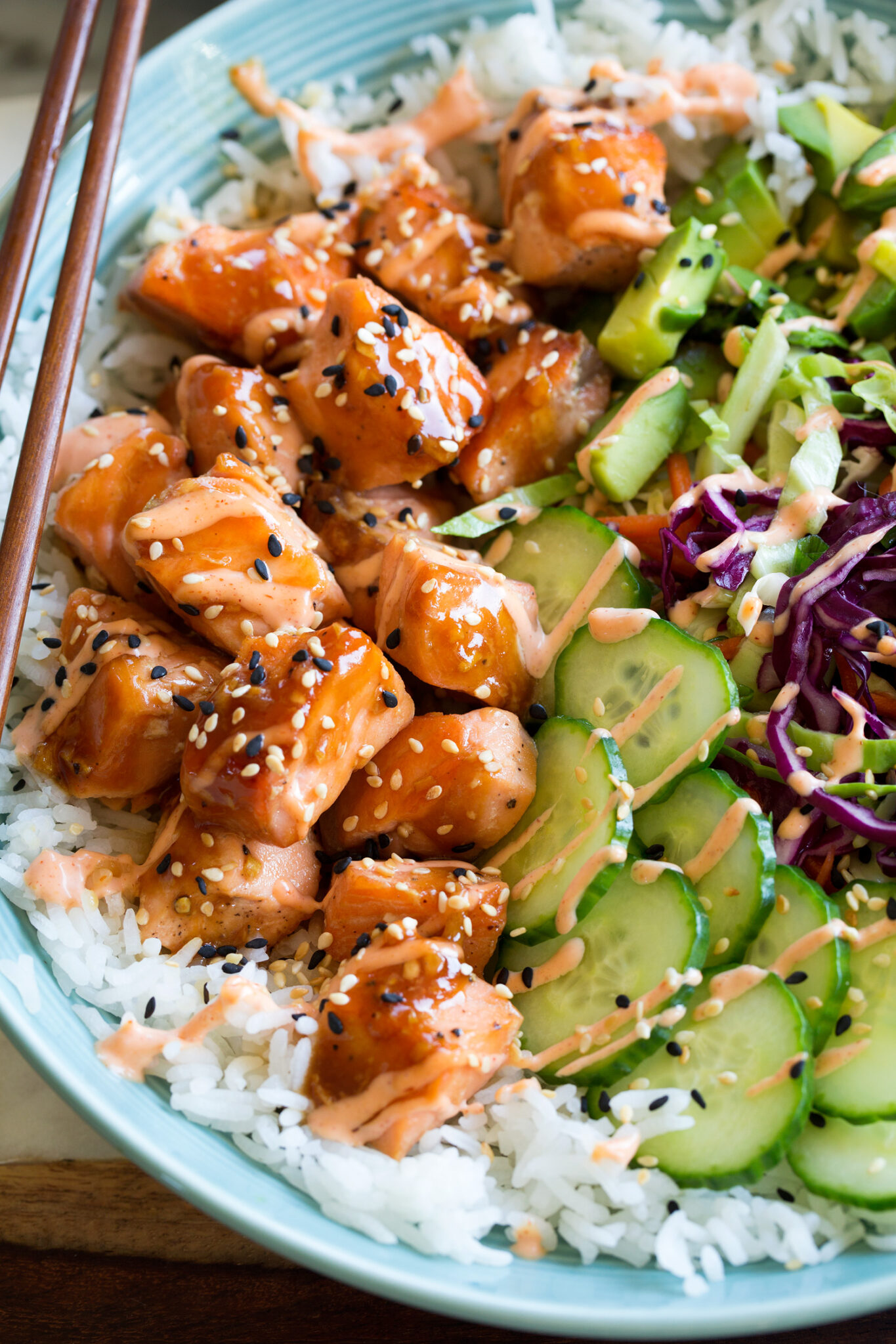 Salmon Rice Bowls - Cooking Classy