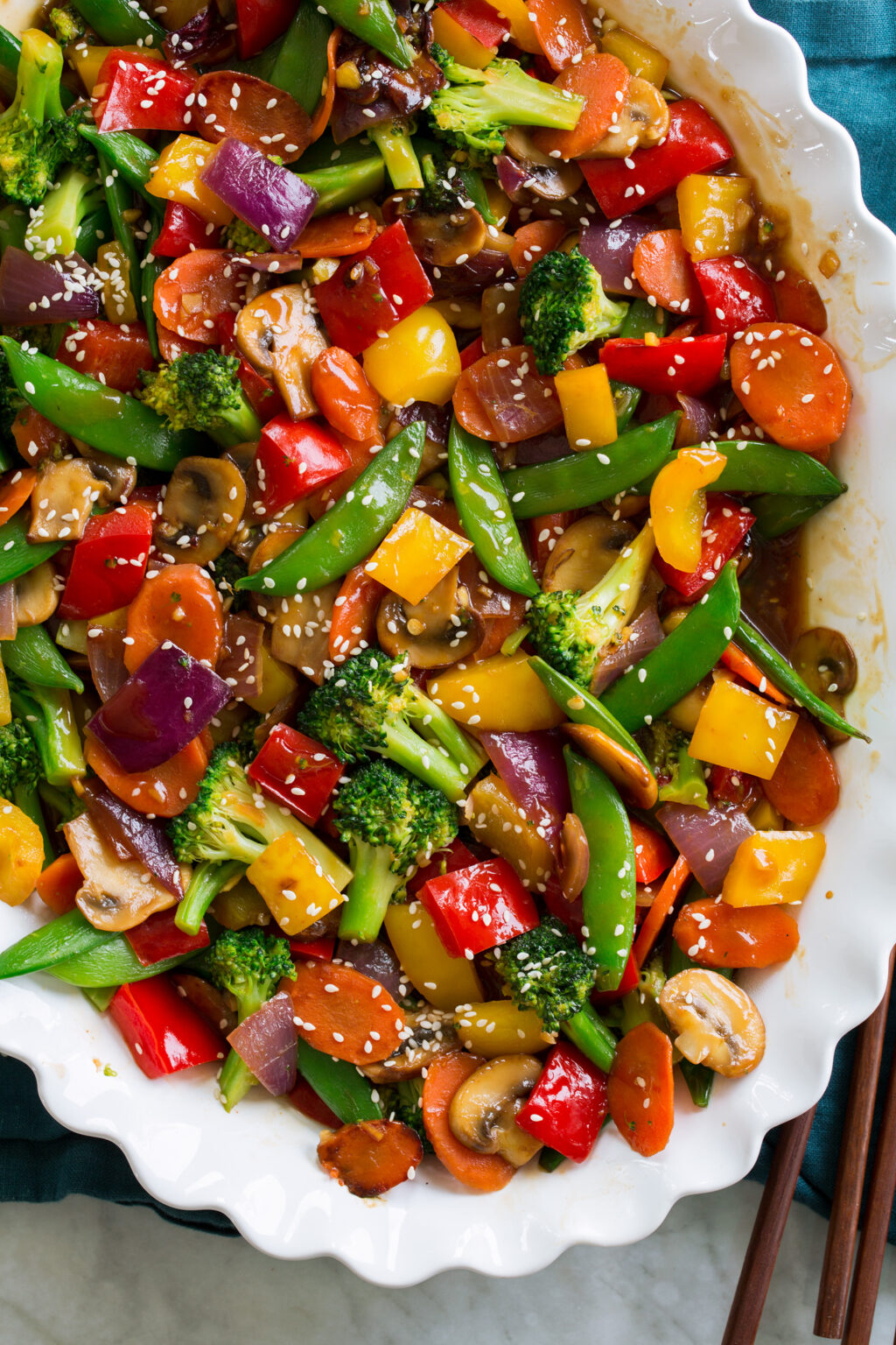 Vegetable Stir Fry - Cooking Classy