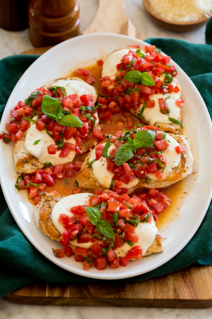 Bruschetta Chicken Recipe - Cooking Classy