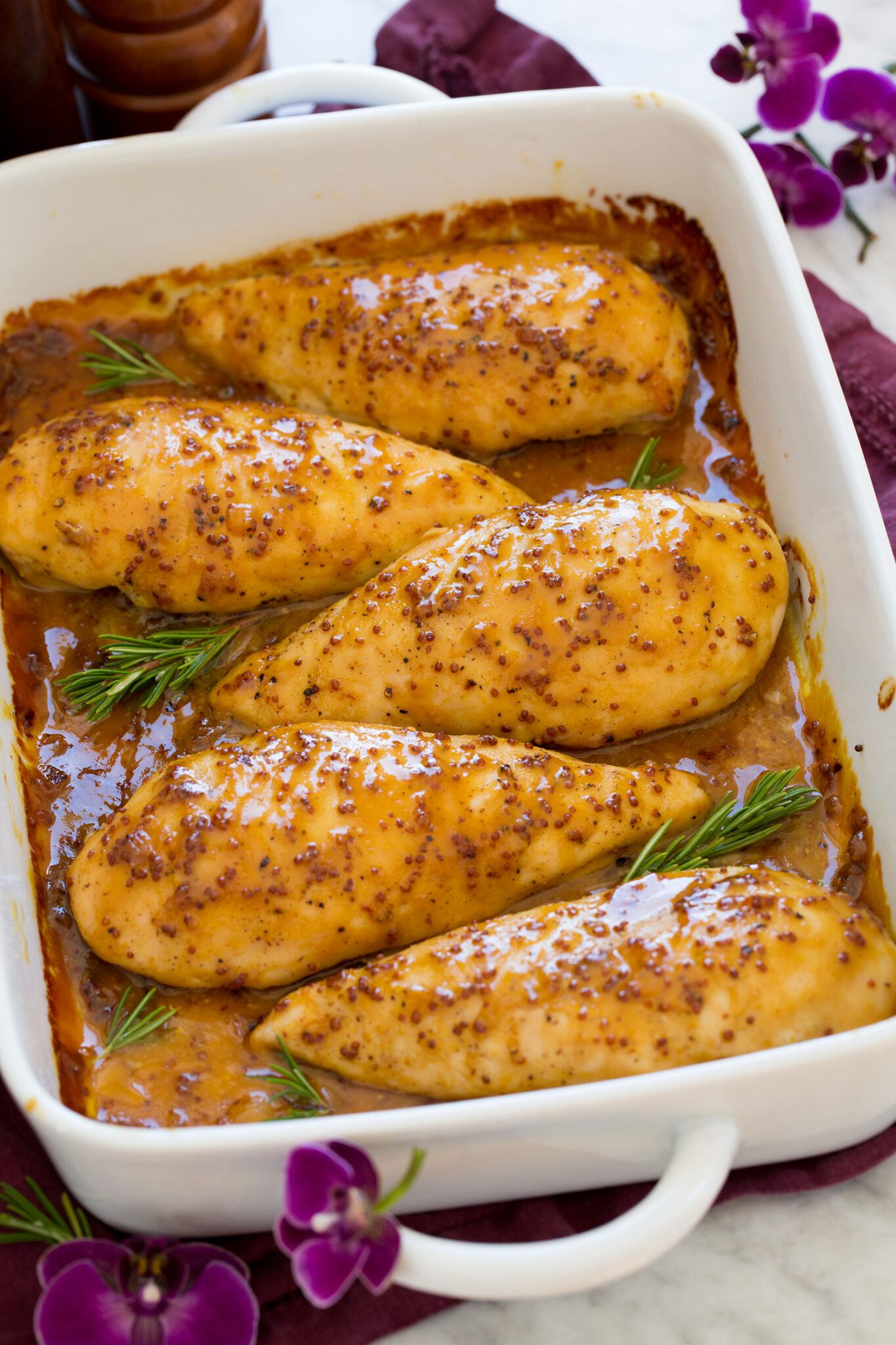 Baked Honey Mustard Chicken - Cooking Classy