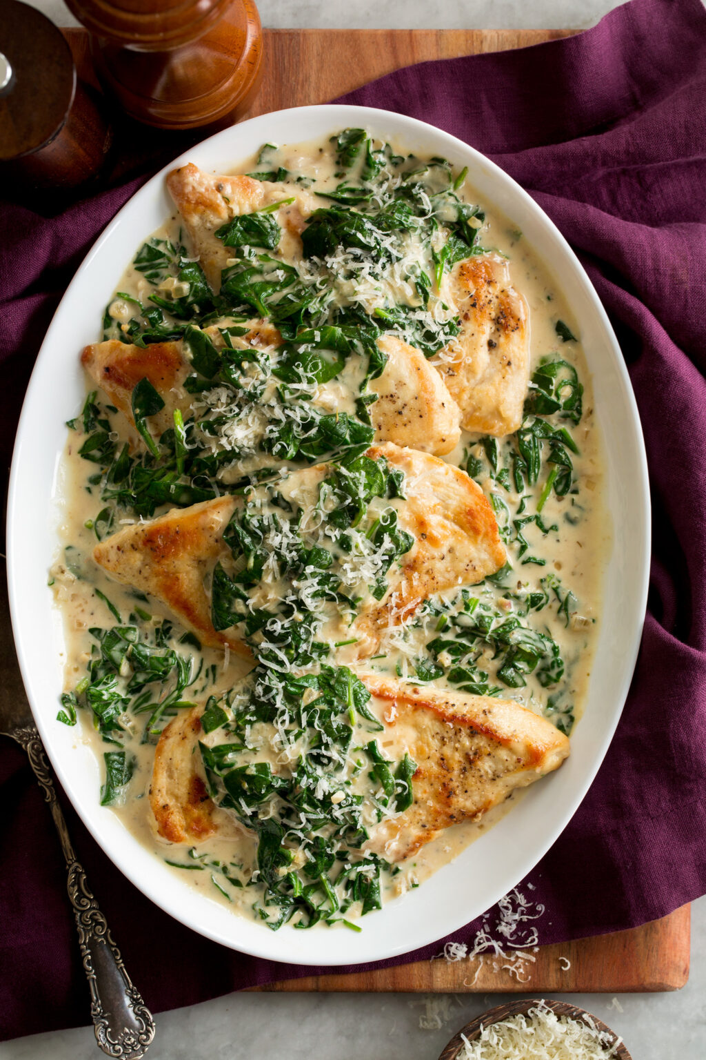 Chicken Florentine Recipe - Cooking Classy