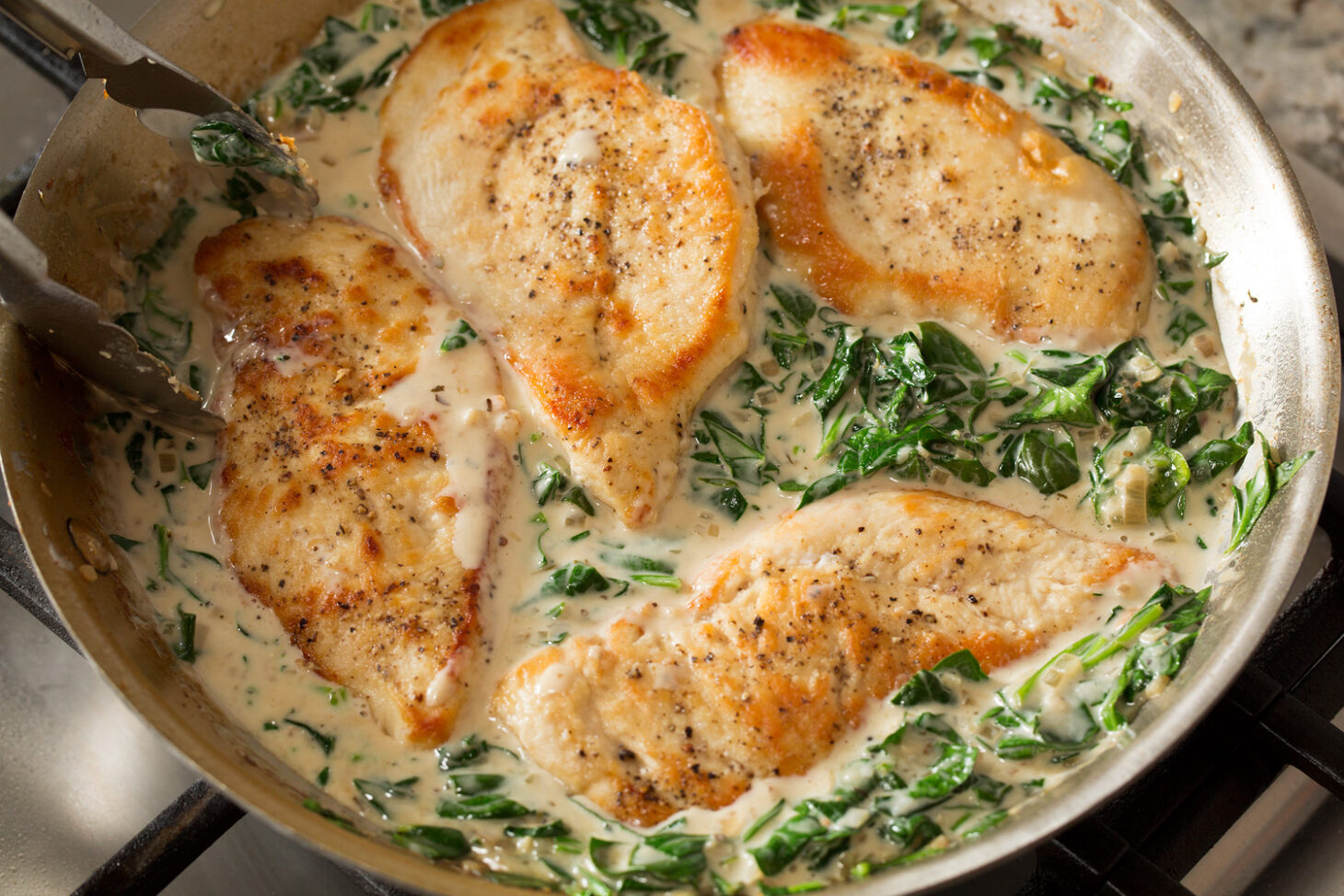 Chicken Florentine Recipe - Cooking Classy
