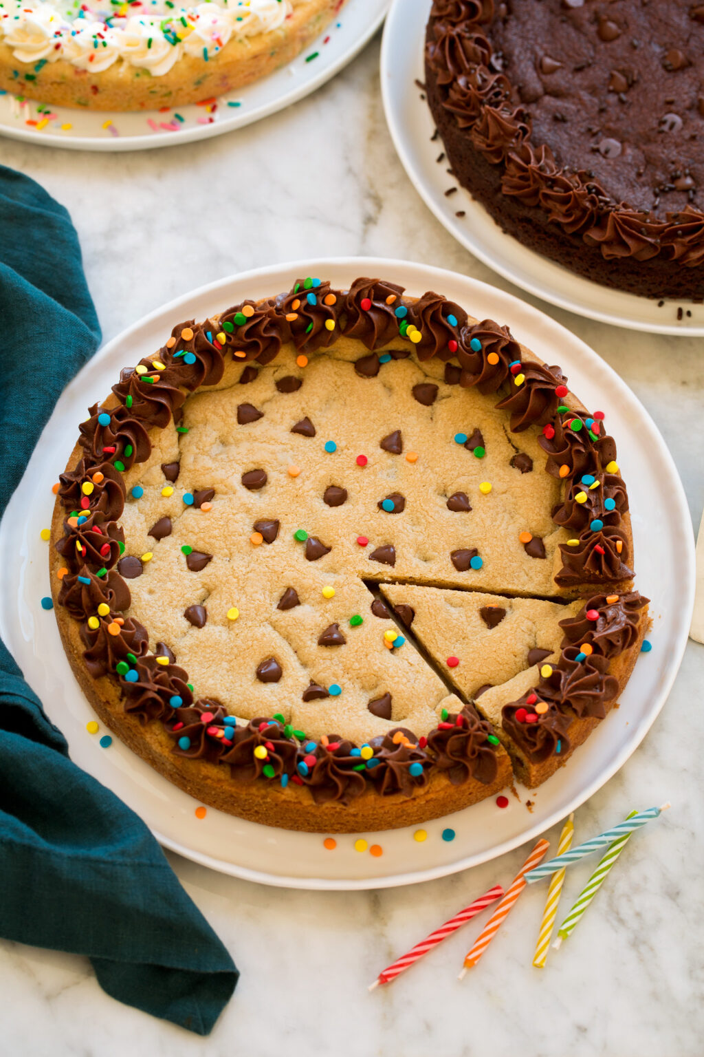 Cookie Cake {3 Flavors} - Cooking Classy