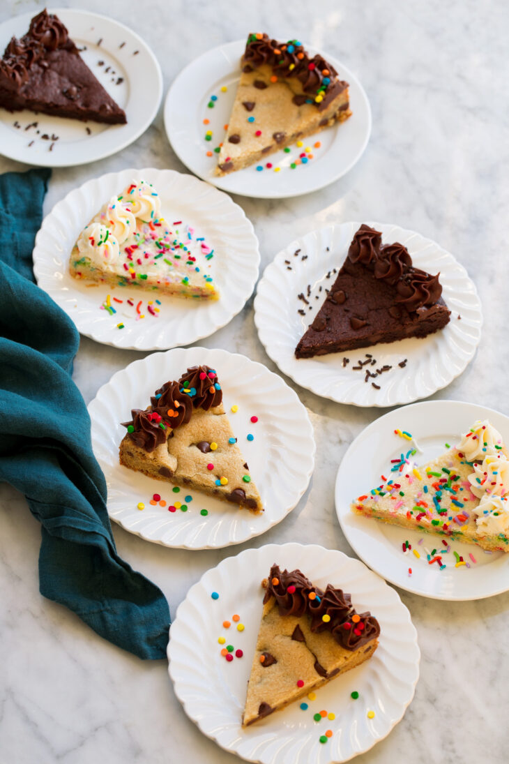 Cookie Cake {3 Flavors} - Cooking Classy