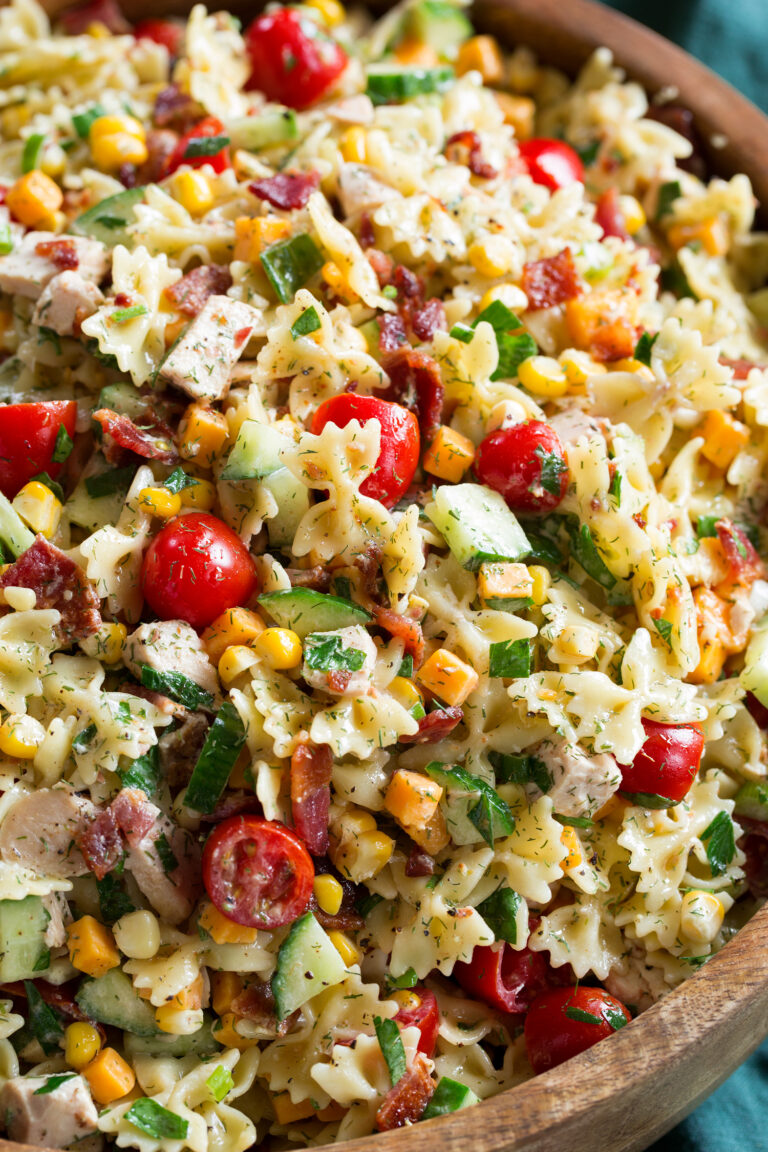 Chicken Pasta Salad - Cooking Classy