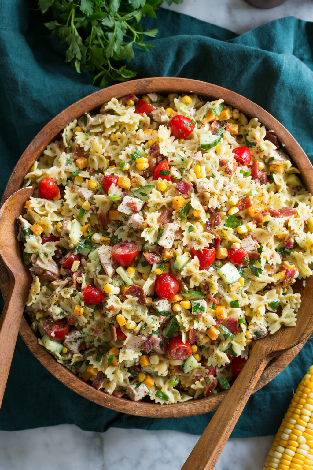 Chicken Pasta Salad - Cooking Classy