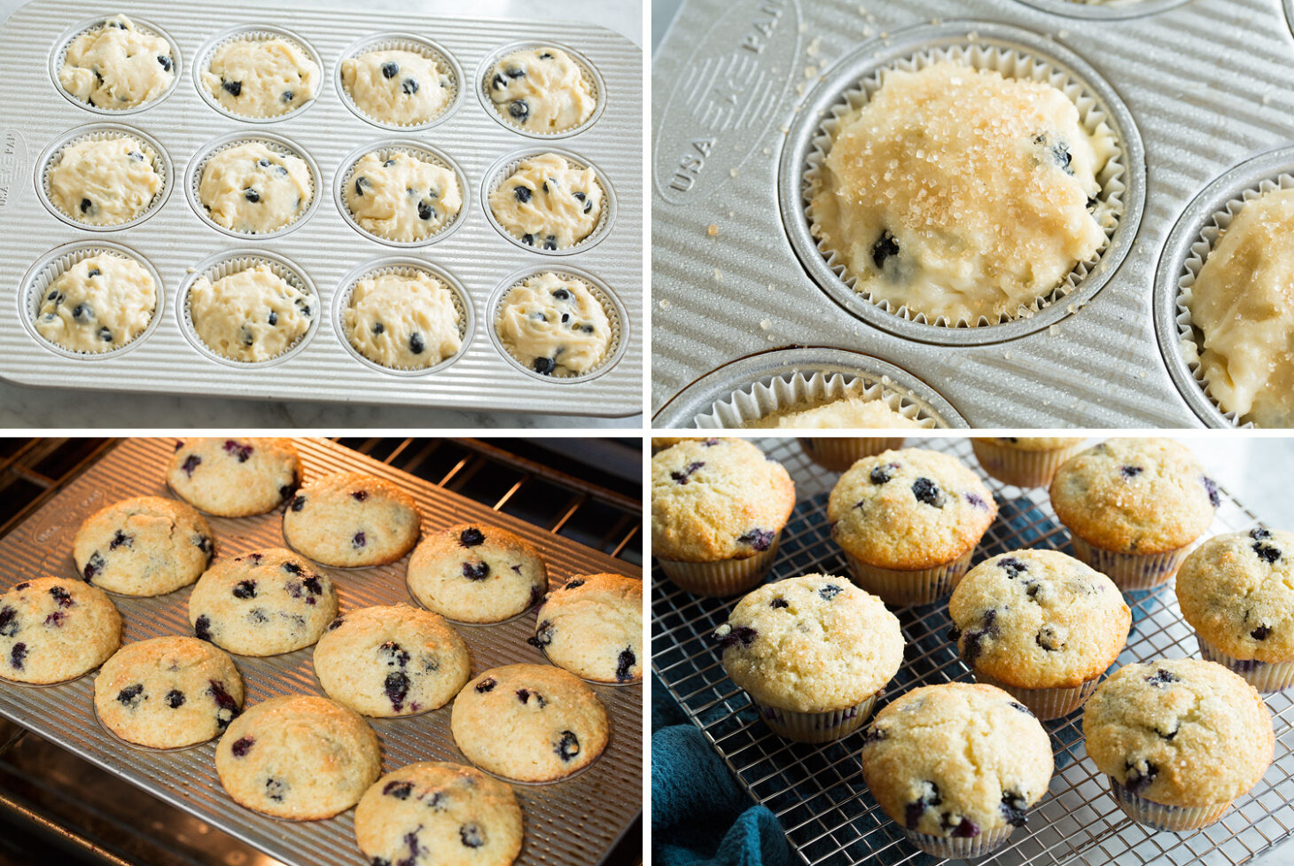 Easy Homemade Blueberry Muffins - Cooking Classy