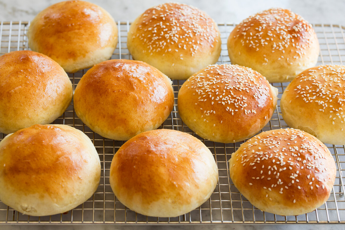 Homemade Hamburger Buns - Cooking Classy