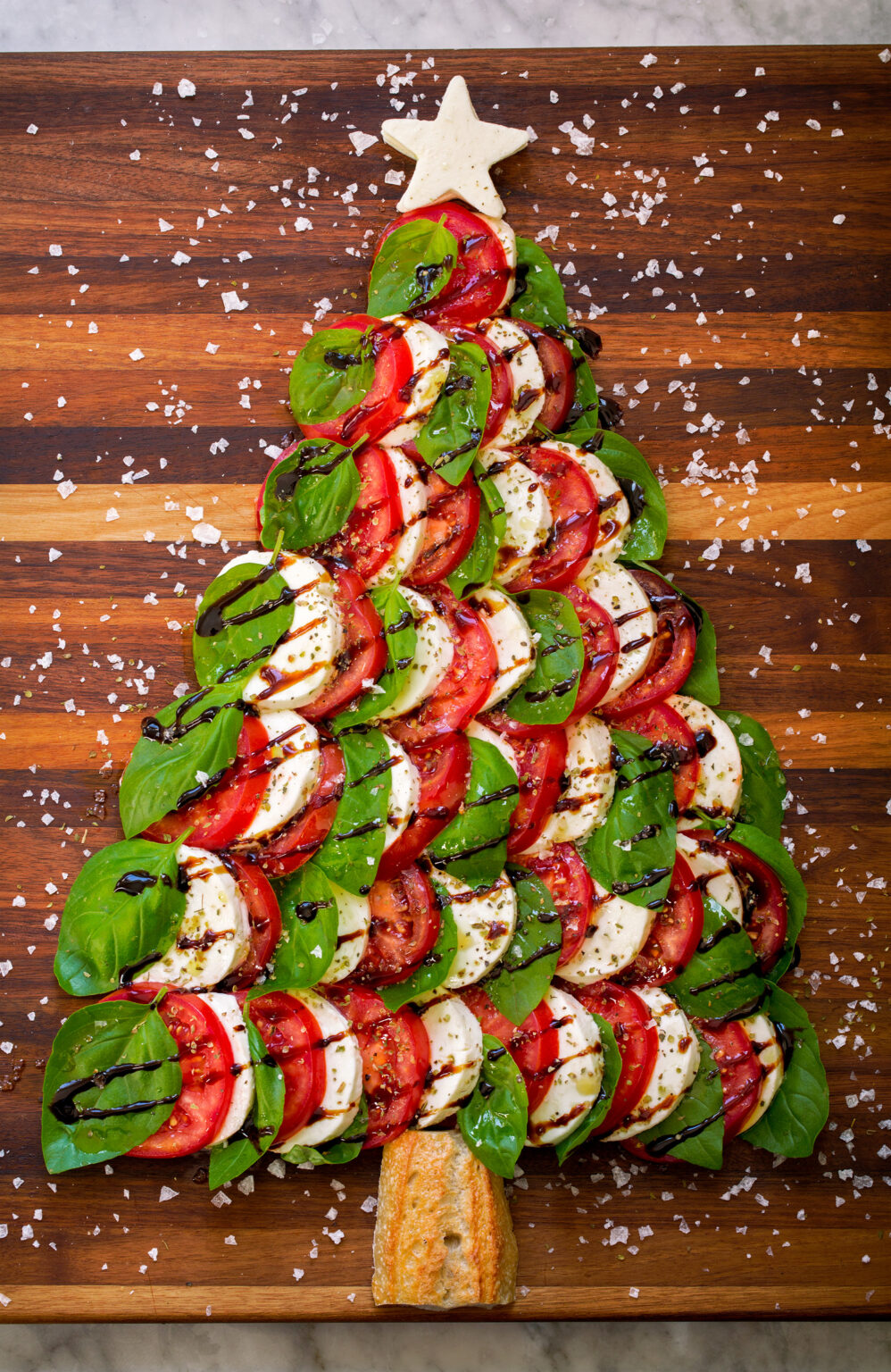 Caprese Christmas Tree - Cooking Classy