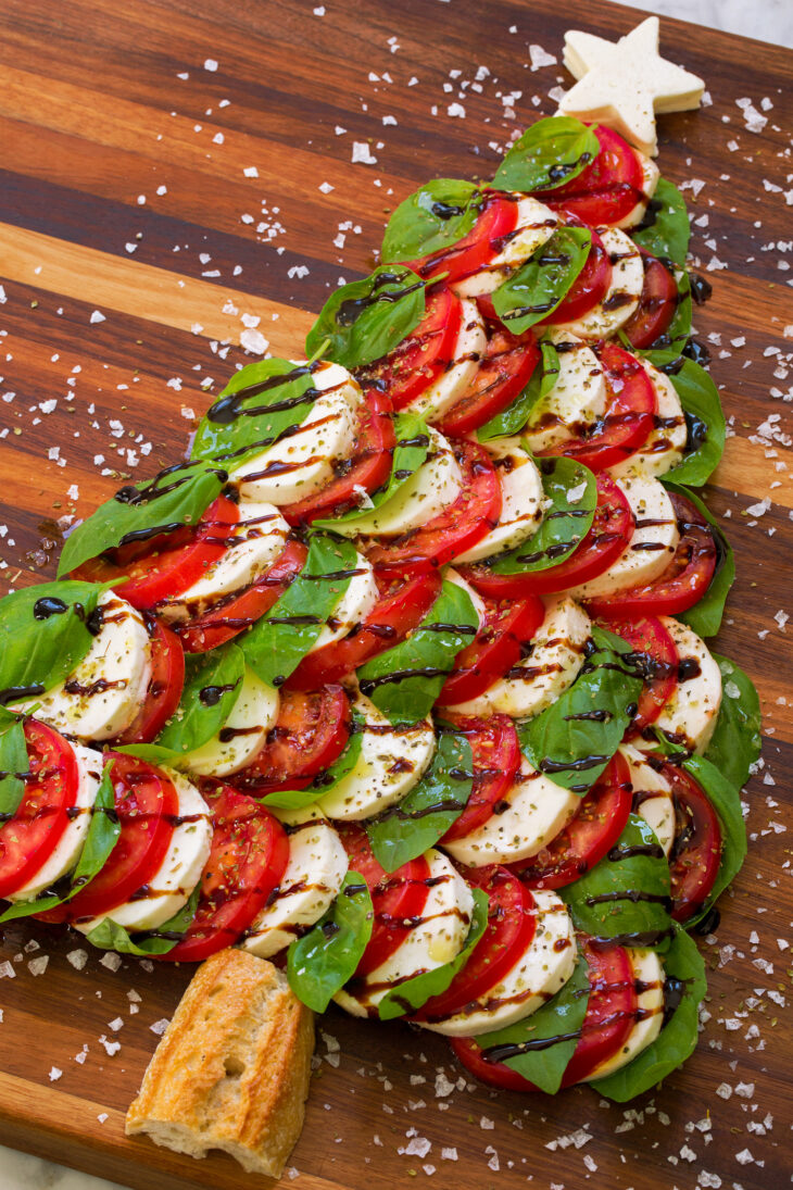 Caprese Christmas Tree - Cooking Classy