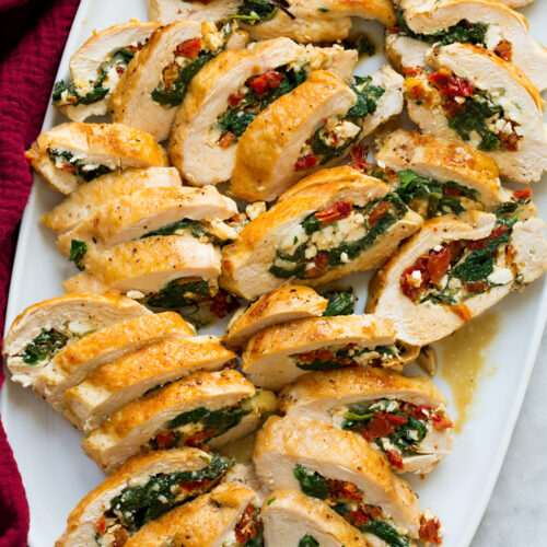 Stuffed Chicken Breast - Cooking Classy