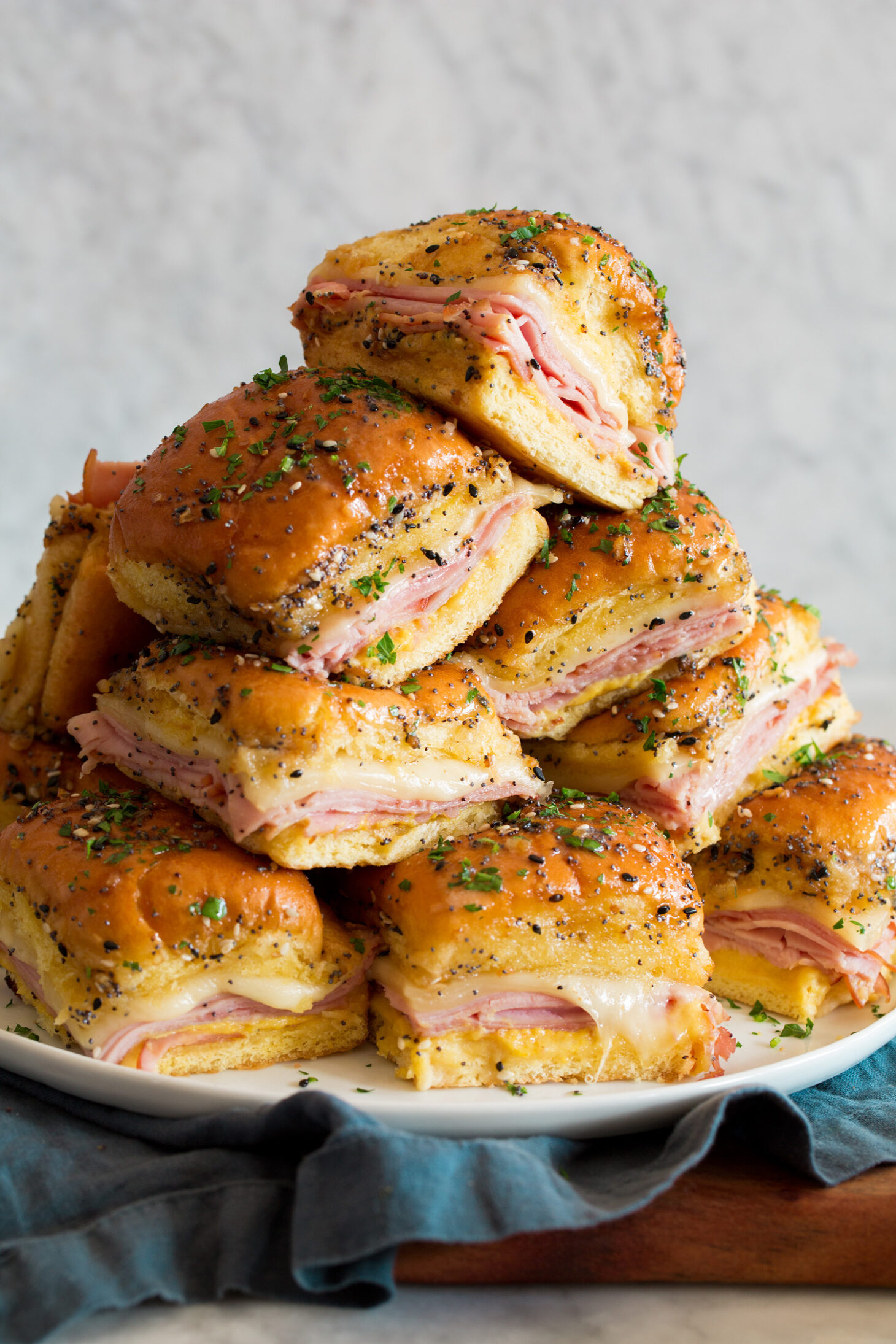 Ham and Cheese Sliders - Cooking Classy