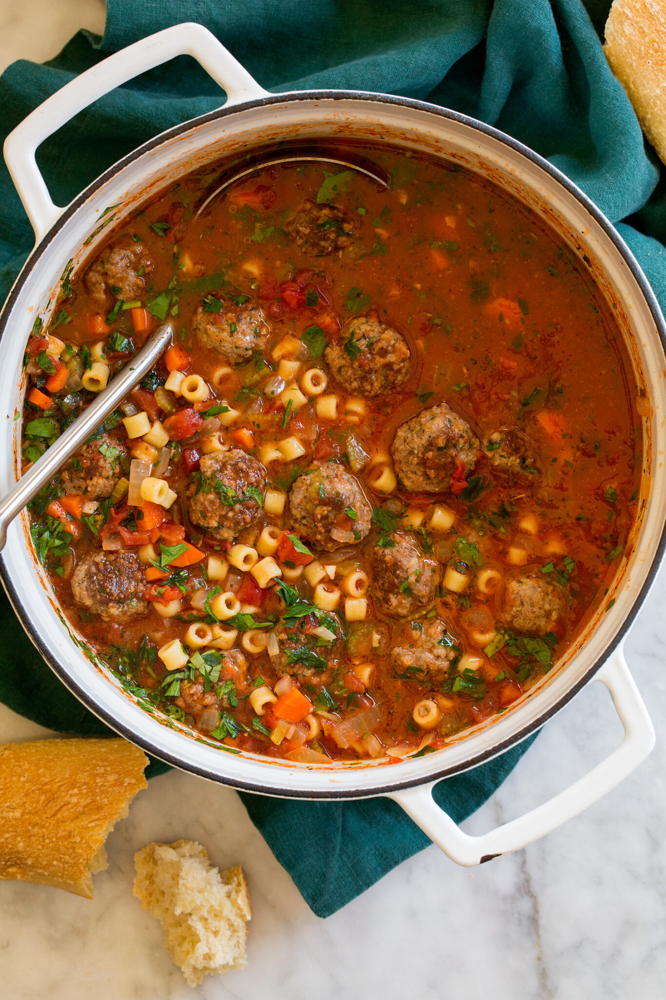 Meatball Soup Recipe - Cooking Classy