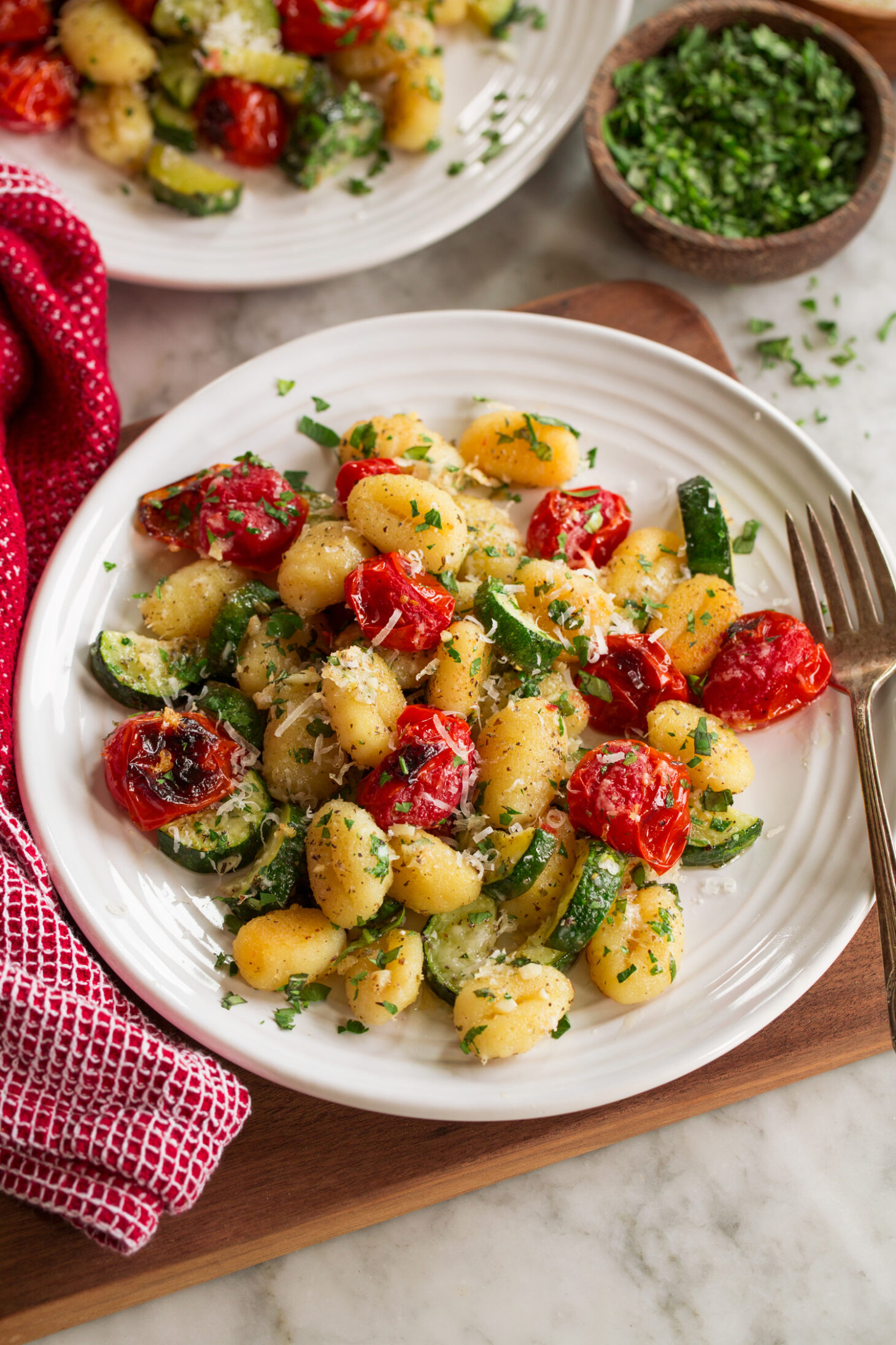 Sheet Pan Gnocchi with Zucchini and Tomatoes - Cooking Classy