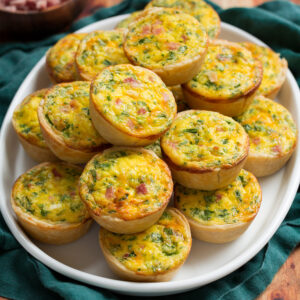 Mini Quiche - Cooking Classy