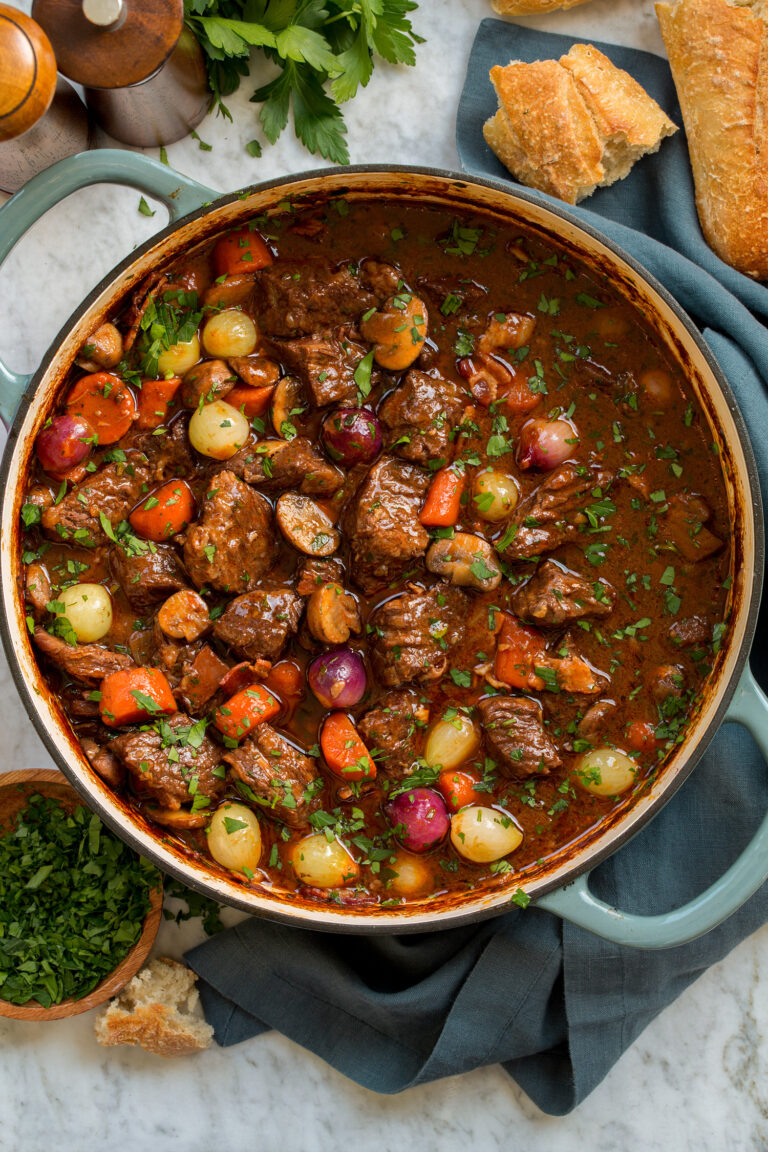Beef Bourguignon Recipe - Cooking Classy